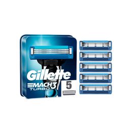 Gillette Mach3 Turbo Replacement Blades 5 pcs