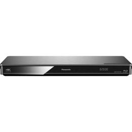 Panasonic DMP-BDT384/385 Blu-ray-Player (FULL HD (3D) / BD-Video, LAN (Ethernet), WLAN, 4K Upscaling), silberfarben