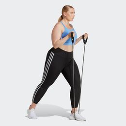 adidas Performance Große Größen: Trainingstights, schwarz, Gr.52/54