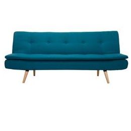 Mendler Schlafsofa 3-Sitzer blaugrün SENSO