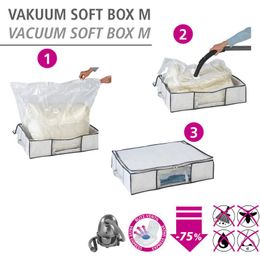 Vakuum Soft Box m, Weiß, Polypropylen weiß, Polyethylen transparent, Polyamid - weiß - Wenko