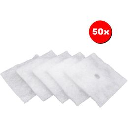 TRADESHOP Ersatzfilter / Luftfilter / Filtermatte kompatibel mit Maico er 100 vzc, er 60, er 60 h, er 60 f, er 60 vz Badlüfter Ventilator - 50 Stück