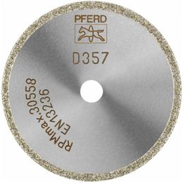 Diamant-Trennscheibe D1A1R 50x2,0x6,0 mm, D357 (grob) durchgängiger Belag für gfk/cfk - Pferd