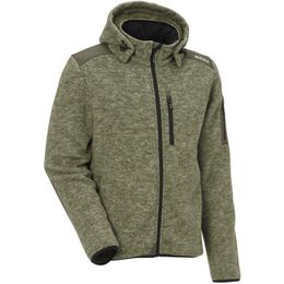 KOX - Fleecejacke Olivgrün Gr. l - Olivgrün