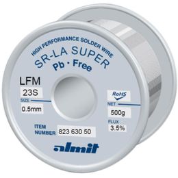 Almit - Lötdraht, sr-la super LFM-23-S, 0,5 mm, 500 g