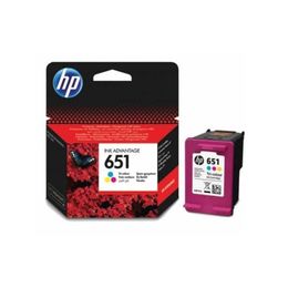 HP 651 / C2P11AE (Cyan Magenta Yellow) Ink - Tintenpatrone Dye-based tricolour