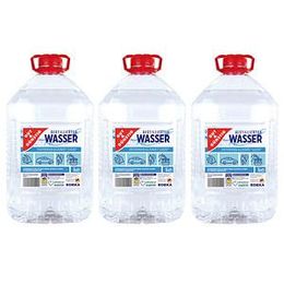 GUT&GÜNSTIG GUT&GÜNSTIG Destilliertes Wasser 3x 5 l