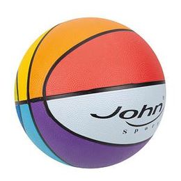 JOHN® Basketball Rainbow Gr.7 mehrfarbig, Ø 24,0 cm, 1 St.