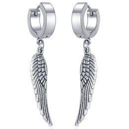 Firetti Paar Creolen Schmuck Geschenk, Wing, silberfarben