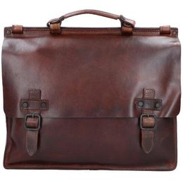 Harold'S Harold's Aberdeen Messenger Leder 40 cm Laptopfach braun