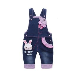 DEBAIJIA Latzhose Baby Jungen Mädchen Denim Latzhose Kleinkind Hosenträger Jeans Overall