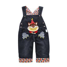 DEBAIJIA Latzhose Baby Jungen Mädchen Denim Latzhose Kleinkind Hosenträger Jeans Overall