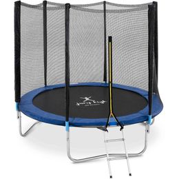 Gymrex Trampolin Gartentrampolin Komplettset Outdoor Kindertrampolin Netz ø 244 cm