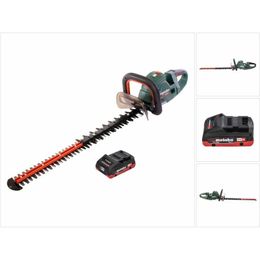 Hs 18 ltx bl 65 Akku Heckenschere 18 v 60 cm Brushless + 1x Akku 4,0 Ah - ohne Ladegerät - Metabo