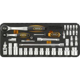 Mechaniker-Steckschlüssel-Set 55 teilig 6,35mm Steckschlüsselsatz - Primaster
