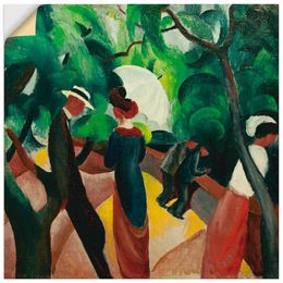 Artland Wandbild »Promenade«, Gruppen & Familien, (1 St.), als Leinwandbild, Wandaufkleber oder Poster in versch. Größen bunt