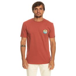 Quiksilver T-Shirt »Scenic Journey« Marsala M M Stoff: Baumwoll-Jersey-Stoff [160 g/m2]