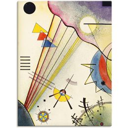 Artland Wandbild »Deutliche Verbindung. 1925«, Muster, (1 St.), als Leinwandbild, Wandaufkleber oder Poster in versch. Größen bunt