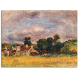 Artland Wandbild »Dorf in der Bretagne. Um 1892«, Europa, (1 St.), als Leinwandbild, Wandaufkleber oder Poster in versch. Größen bunt