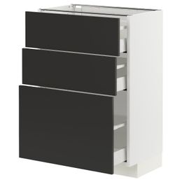 IKEA METOD / MAXIMERA Unterschrank mit 3 Schubladen