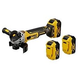 Dewalt Winkelschleifer DCG405P3-QW Blau, Schwarz