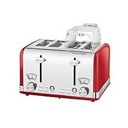 ProfiCook Toaster Rot Metall 1630 W PC-TA 1194