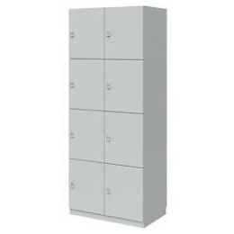 Bisley Schrank Weiß 800 (B) x 500 (T) x 1970 (H) mm PNL08194001