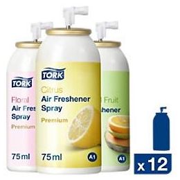 Tork Nachfüllung Lufterfrischungsspray A1 12 Stück à 75 ml