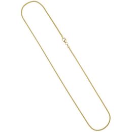 Jobo Goldkette, Schlangenkette 333 Gold 42 cm 1,6 mm, gelb|goldfarben