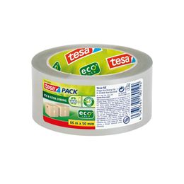 Tesa pack eco & Ultra Strong Packaging Tape ecoLogo 66m x 50mm Transparent