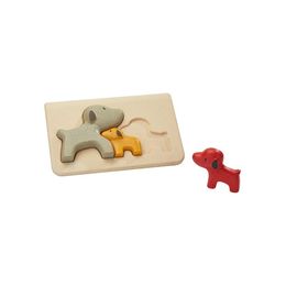 Plan Toys 3tlg. Steckpuzzle "Hunde" - ab 18 Monaten