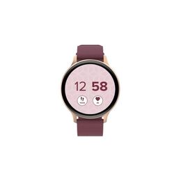 Canyon SW-68 - gold - smart watch with strap - 64 MB - dark red