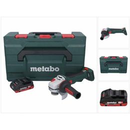 Wb 18 lt bl 11-125 Quick Akku Winkelschleifer 18 v 125 mm Brushless + 1x Akku 4,0 Ah + x - ohne Ladegerät - Metabo