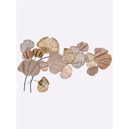 HEINE HOME Wanddeko, Braun, Gr. H/B/T ca. 74/125/4,5 cm, Wanddeko, Material: Metall