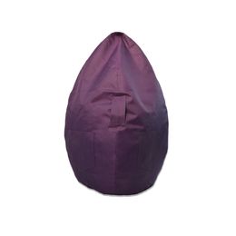 Kinzler Outdoorfähiger Sitzsack "Kimi", ca. 60x120 cm, Farbe:Brombeer