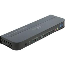 Delock 11483 4K 60 Hz KVM-Switch KVM-Switch