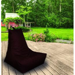 Kinzler Outdoorfähiger Lounge-Sessel, ca. 100x90x80 cm, Farbe: Dunkelbraun