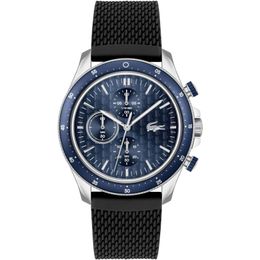 Chronograph Lacoste "NEO HERITAGE, 2011252" Armbanduhren blau (schwarz) Herren Quarzuhren
