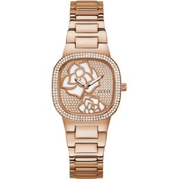 Quarzuhr Guess "GW0544L4" Armbanduhren rosegold (roségoldfarben) Damen Quarzuhren