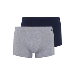Hanro Boxer shorts ' Cotton Essentials ' male Blue, Grey size S