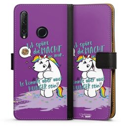 DeinDesign Handyhülle Ich spüre die Macht, Huawei Honor 20 Lite Hülle Handy Flip Case Wallet Cover, schwarz