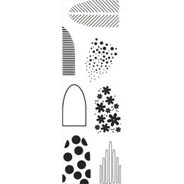 FarbTon Papier Stempel für Faltblume Style, 7 Stück