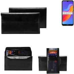 K-S-Trade Handyhülle für Samsung Galaxy A60, Handy Hülle Schutz Hülle Tasche Schutz Case Handytasche, schwarz