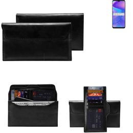 K-S-Trade Handyhülle für HiSense Infinity H30, Handy Hülle Schutz Hülle Tasche Schutz Case Handytasche, schwarz