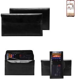 K-S-Trade Handyhülle für Oukitel Y1000, Handy Hülle Schutz Hülle Tasche Schutz Case Handytasche, schwarz
