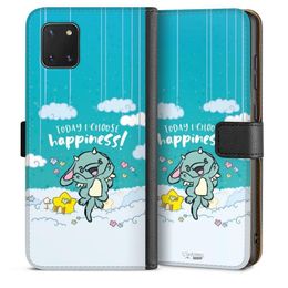 DeinDesign Handyhülle Mooh Happiness, Samsung Galaxy Note 10 lite Hülle Handy Flip Case Wallet Cover, schwarz
