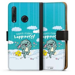 DeinDesign Handyhülle Mooh Happiness, Huawei Honor 20 Lite Hülle Handy Flip Case Wallet Cover, schwarz
