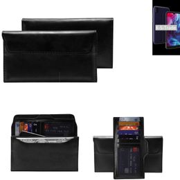 K-S-Trade Handyhülle für Archos Oxygen 57, Handy Hülle Schutz Hülle Tasche Schutz Case Handytasche, schwarz