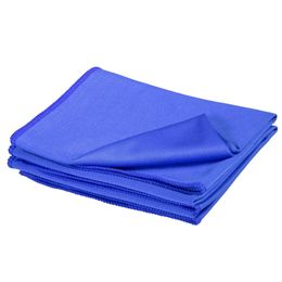 cosey Mikrofaser-Glasreinigungstuch, dunkelblau, 40x40 cm Reinigungstuch (3 teilig)