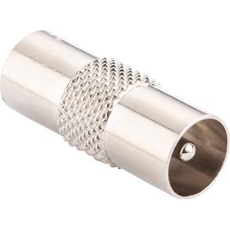 Schwaiger UEST8025 531 TV-Adapter IEC Stecker, silberfarben